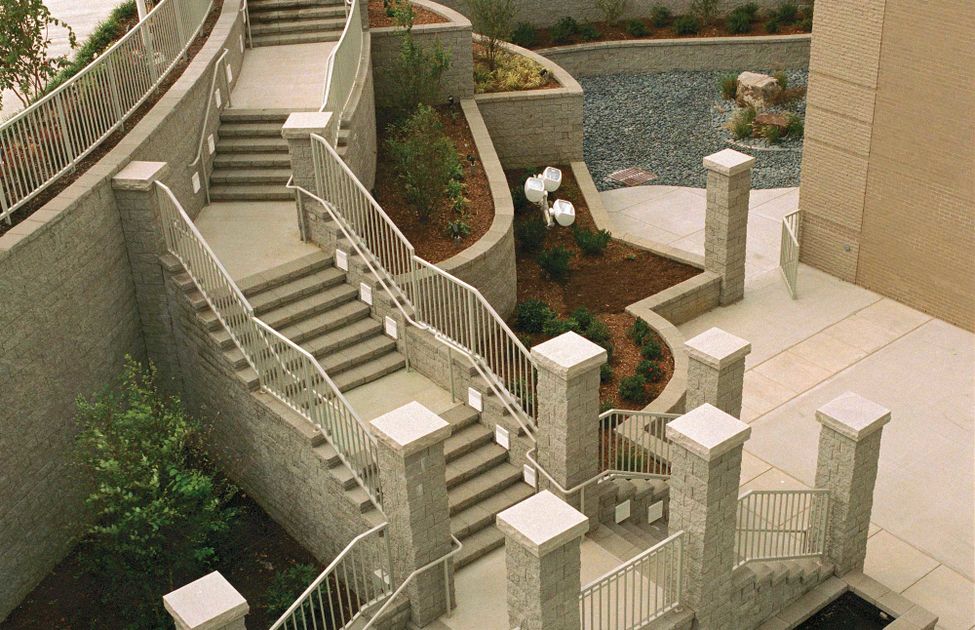 Commercial Retaining Wall Design