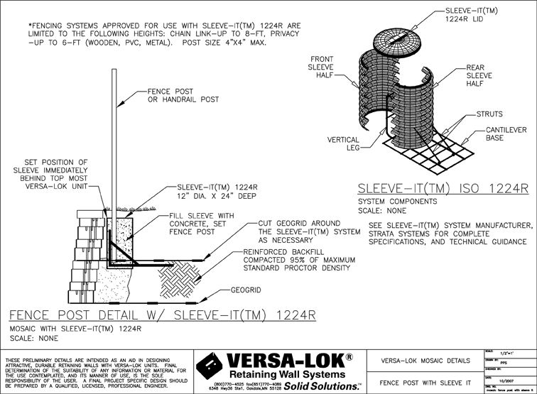 CAD Details | Versa-Lok